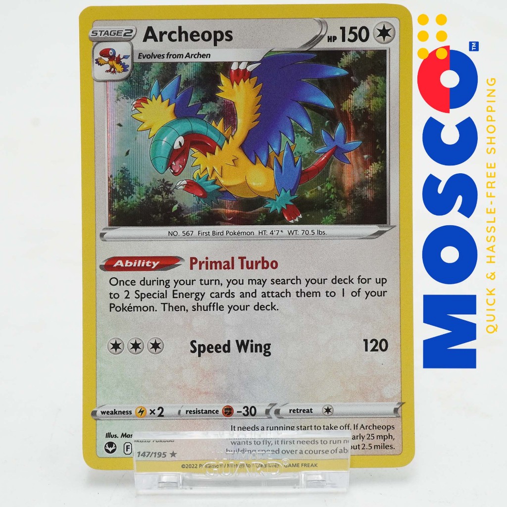 Archeops - 147/195 - Holo Rare | Pokemon TCG | Shopee Philippines