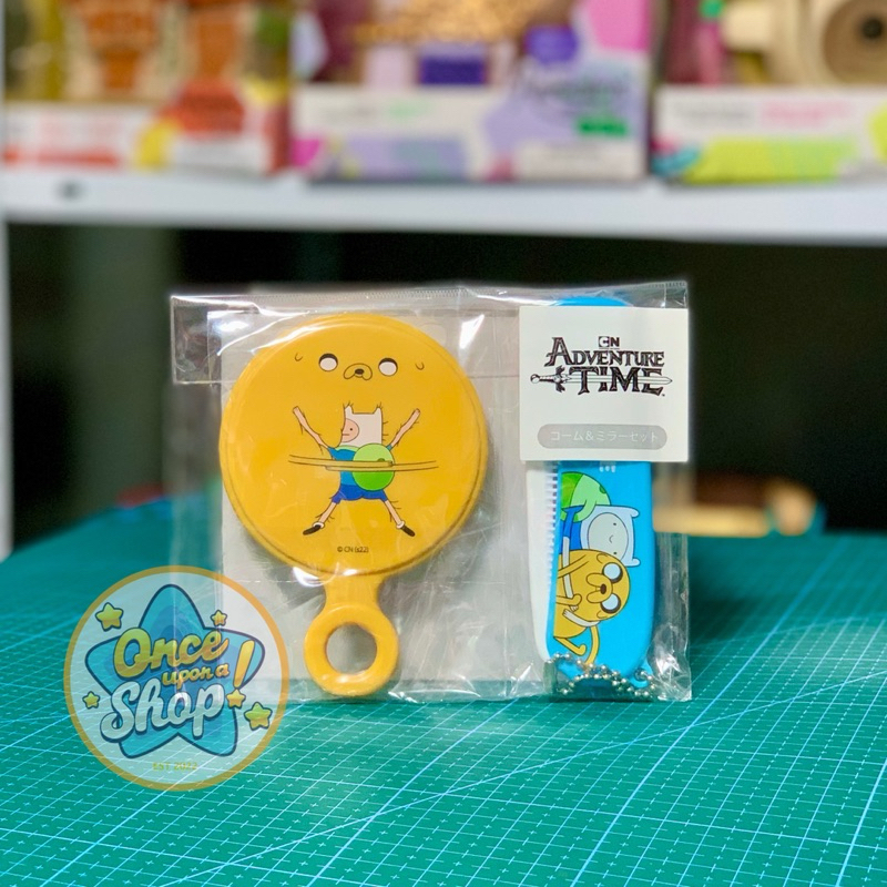 CARTOON NETWORK “ADVENTURE TIME” MINI HAND HELD MIRROR AND SLIDING COMB ...