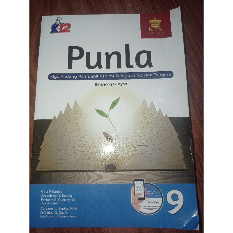 Punla Mga Akdang Pampanitikan Mula Asya at Noli me Tangere by Gina P ...