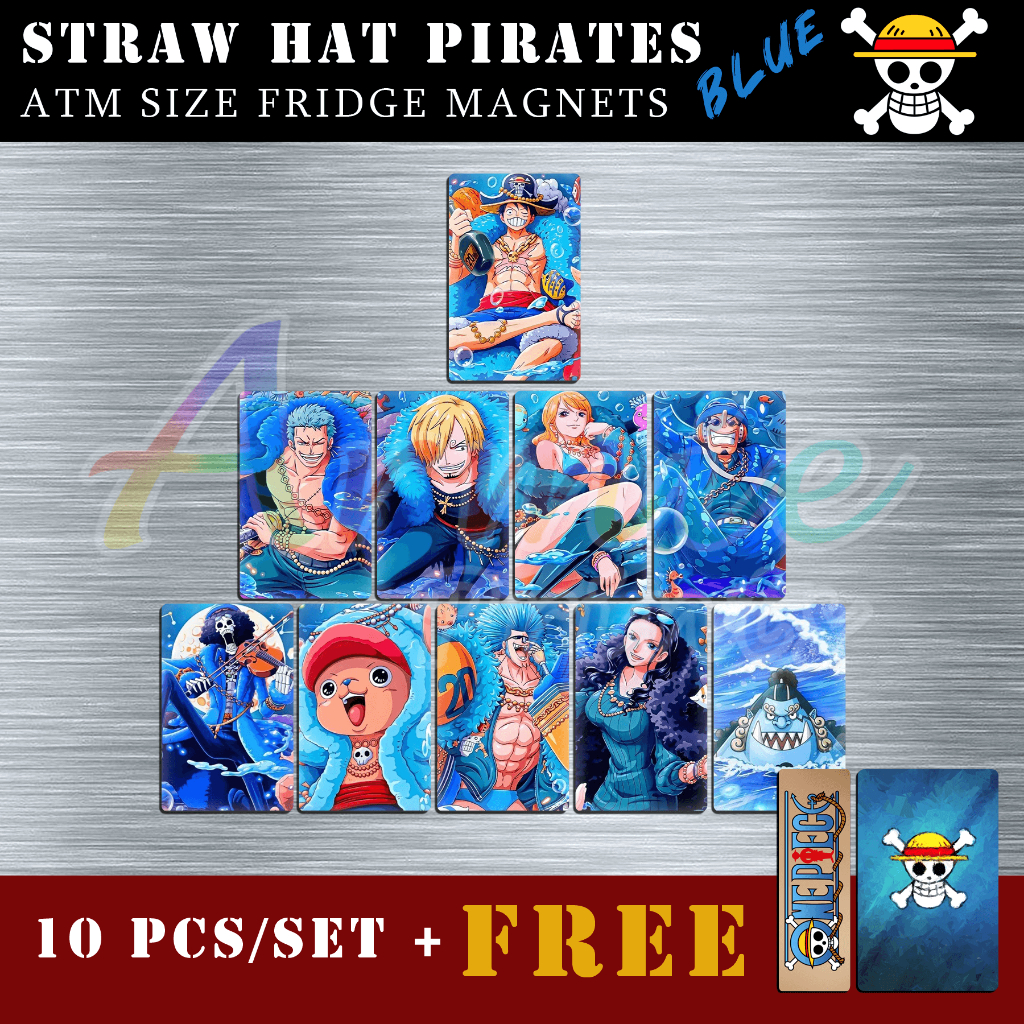 One Piece Blue | One Piece 20th Anniversary | Straw Hat Pirates Blue ...