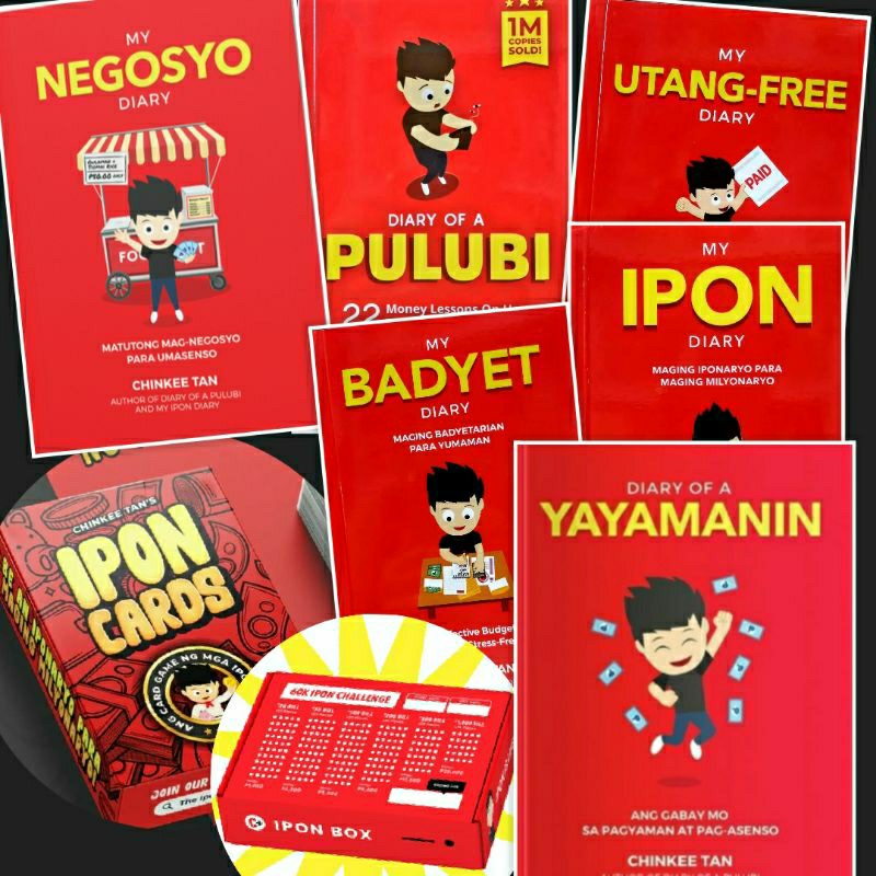 Chinkee Tan's DIARIES ( Negosyo, Ipon, Pulubi, badyet, Utang Free and Ipon box) | Shopee Philippines
