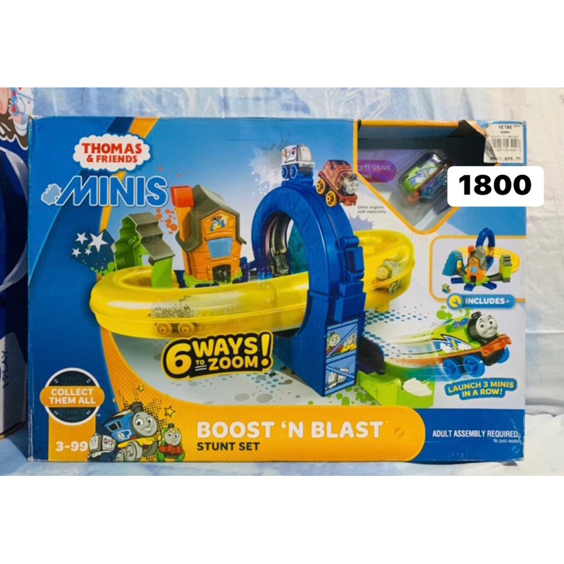 Fisher Price Thomas & Friends Boost n' Blast Stunt Set - Checkout to ...
