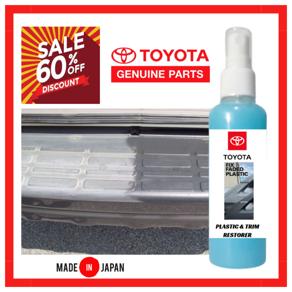 Genuine Toyota Plastic Trim Restorer 250ml. Back to Ultimate Shine ...