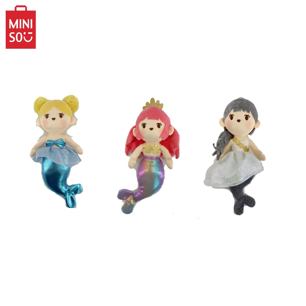 MINISO 14in. Mermaid Plush Toy | Shopee Philippines