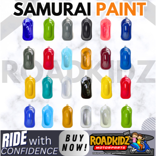 ORIGINAL SAMURAI PAINT 🇲🇾 - STANDARD COLORS & PRIMER | Shopee Philippines