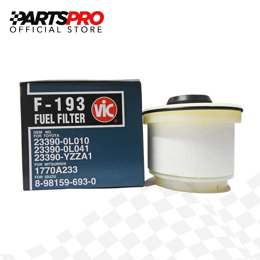 Vic Fuel Filter F-193 for Mitsubishi Montero Sport | Shopee Philippines