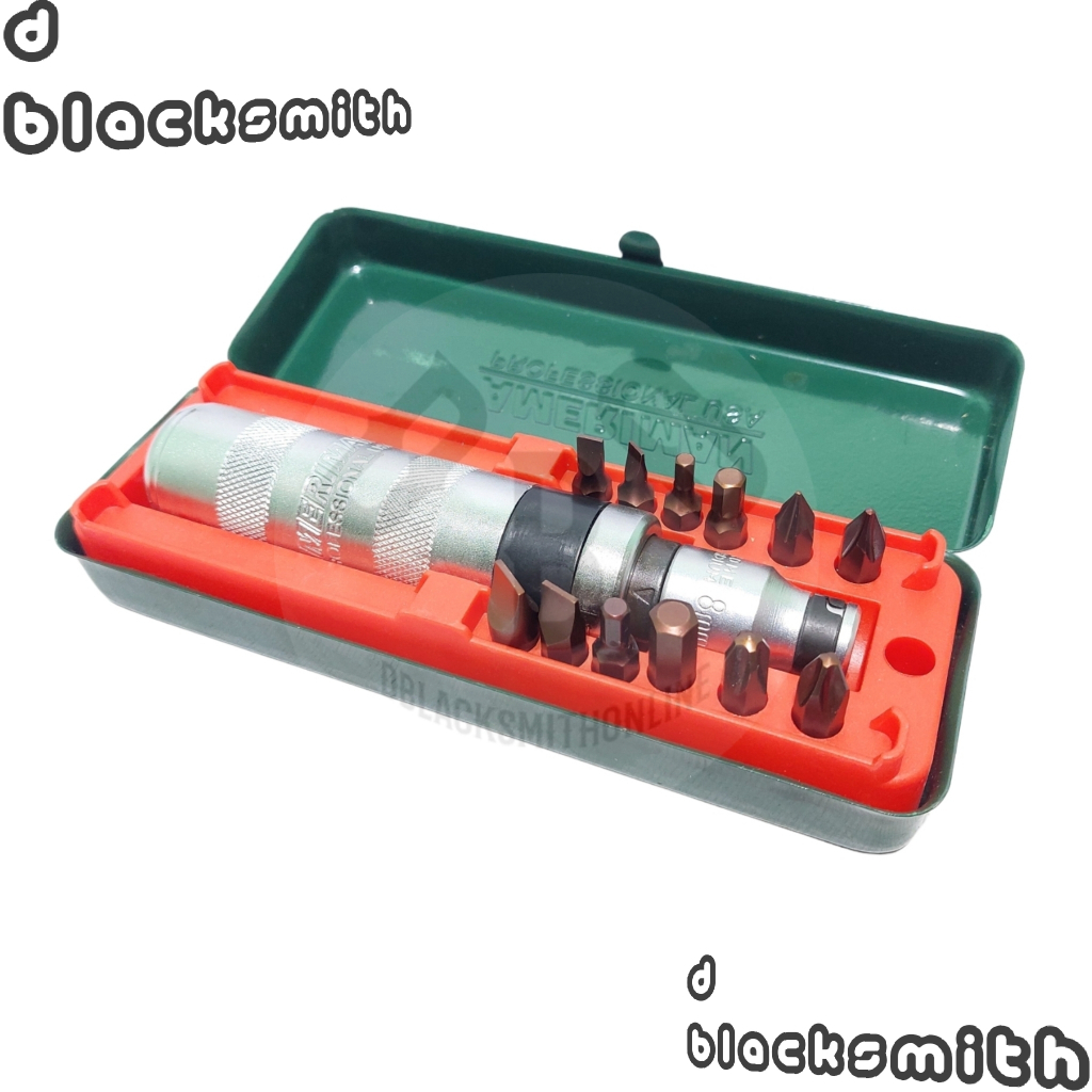 Original Ameriman Manual Impact Screwdriver Set 12 Pcs.(Impact Driver ...
