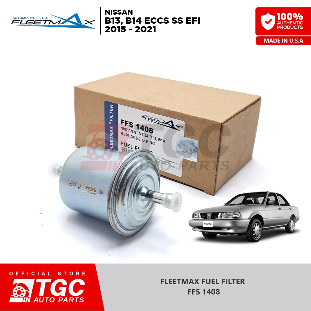 Fleetmax Fuel Filter for NISSAN B13, B14 ECCS SS EFI 2015 - 2021 FFS ...