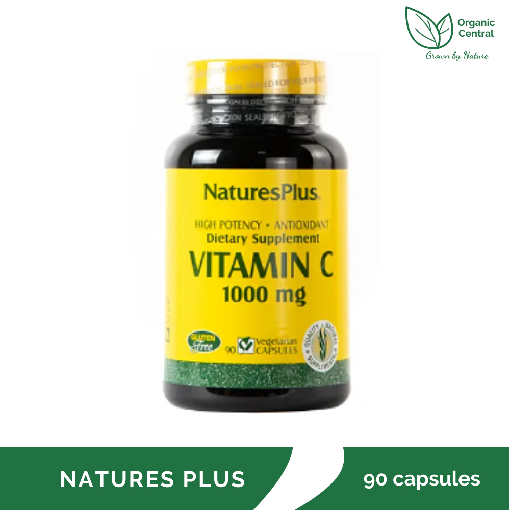 Nature's Plus Vitamin C 1,000mg - High Potency Antioxidant 90 capsules | Shopee Philippines