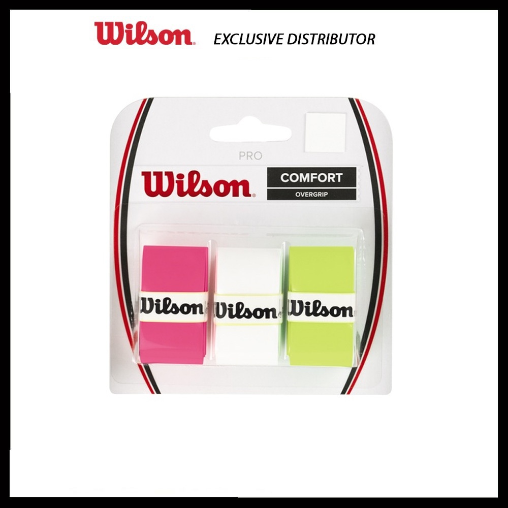 Wilson HG Accessories Pro Tennis Overgrip Assorted 3Pack | Shopee ...