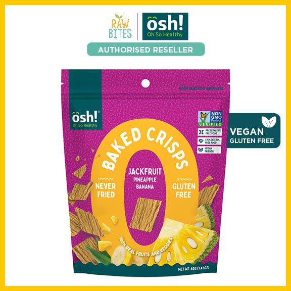 Oh So Healthy! Jackfruit Pineapple Banana Crisps 40g (Gluten Free ...