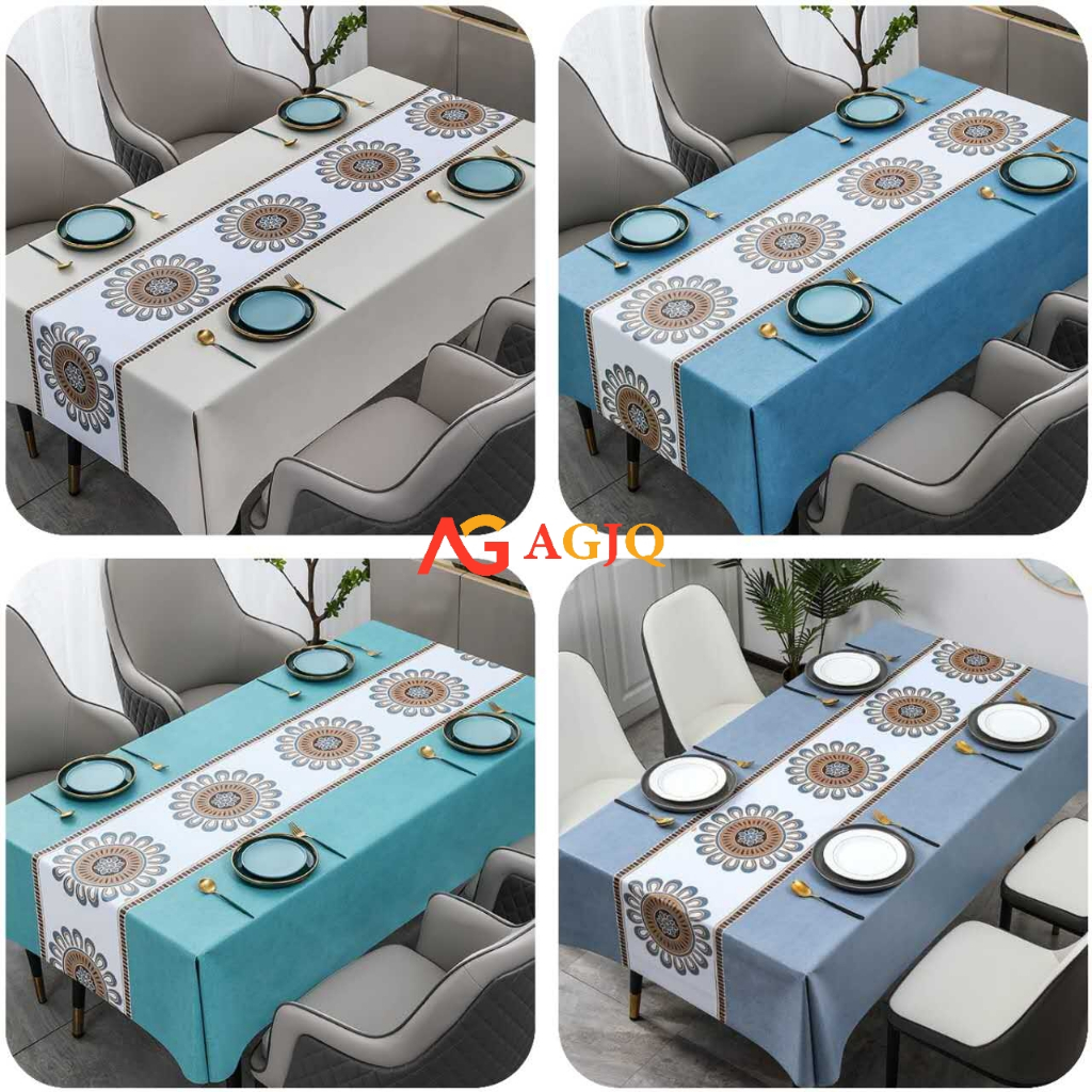 MANTEL / NEW PVC Tablecloth Wipe Clean Stain Resistant Waterproof ...
