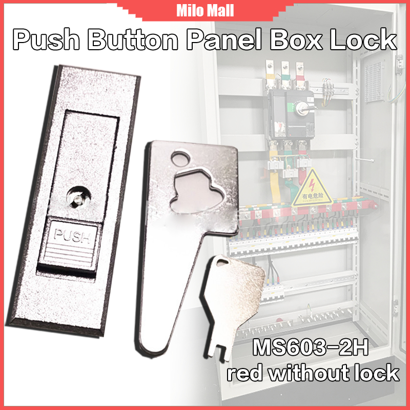 Push Button Panel Box Lock With Keys Available | Shopee Philippines