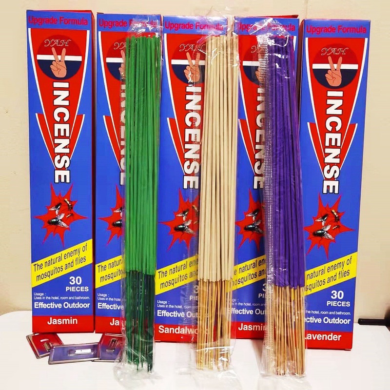 YAH Incense Sticks Mosquito Sticks Flies 30pcs/Pack Effective Mosquito ...