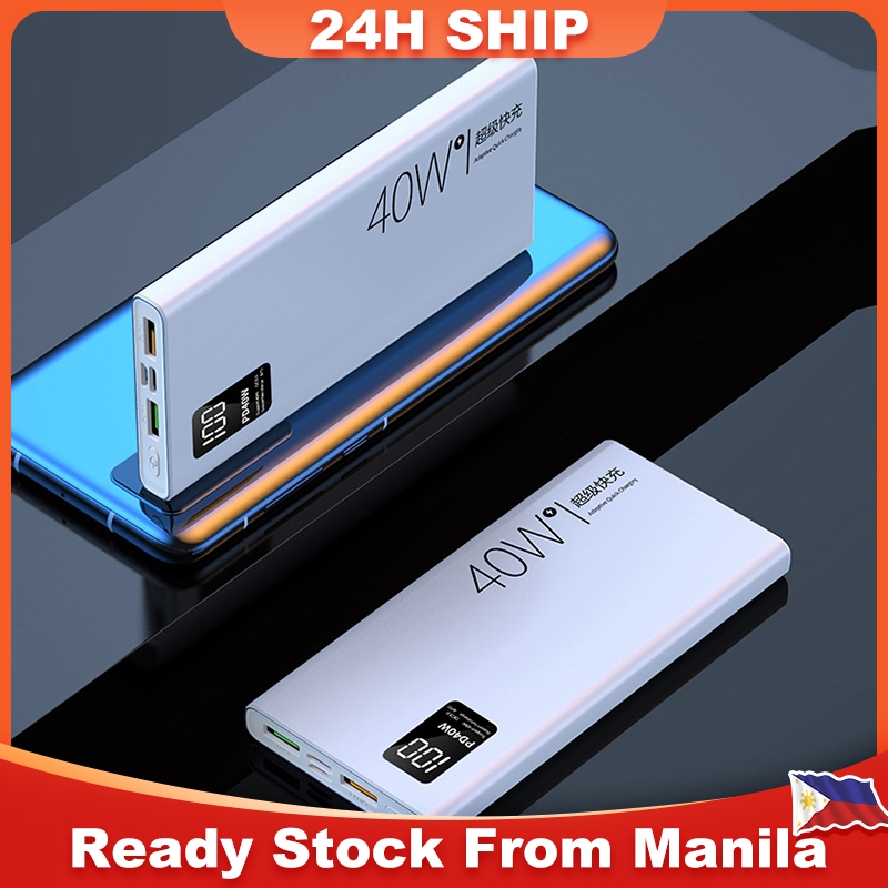 Original 30000MAH Power bank QC3.0 5A Fast Charge Powerbanks 40W ...