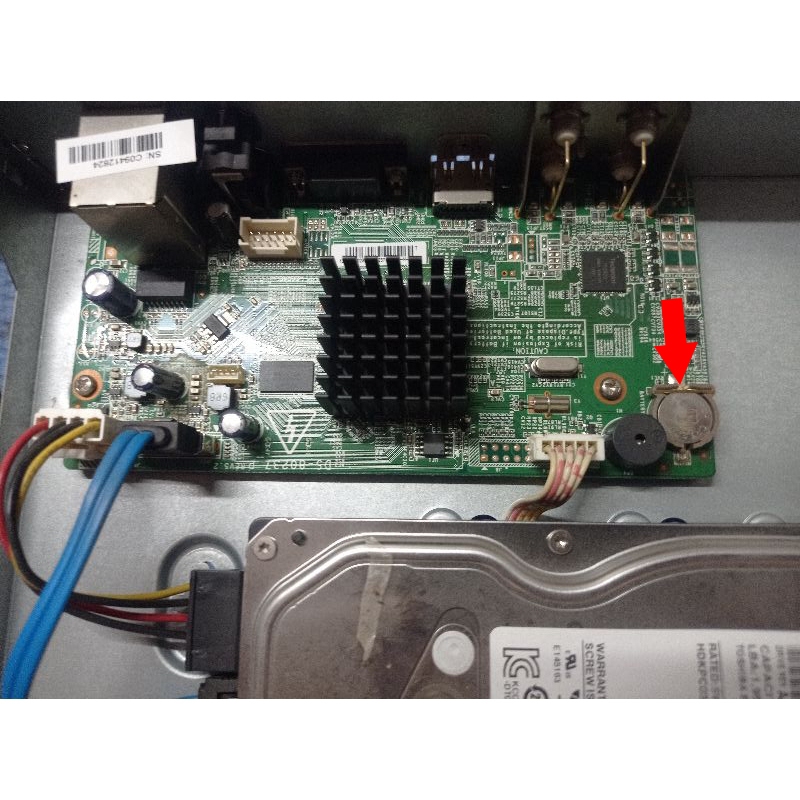 BATTERY FOR DVR DAHUA HIKVISION RECORDER CMOS BATTERY 3V [ 5 PCS ...