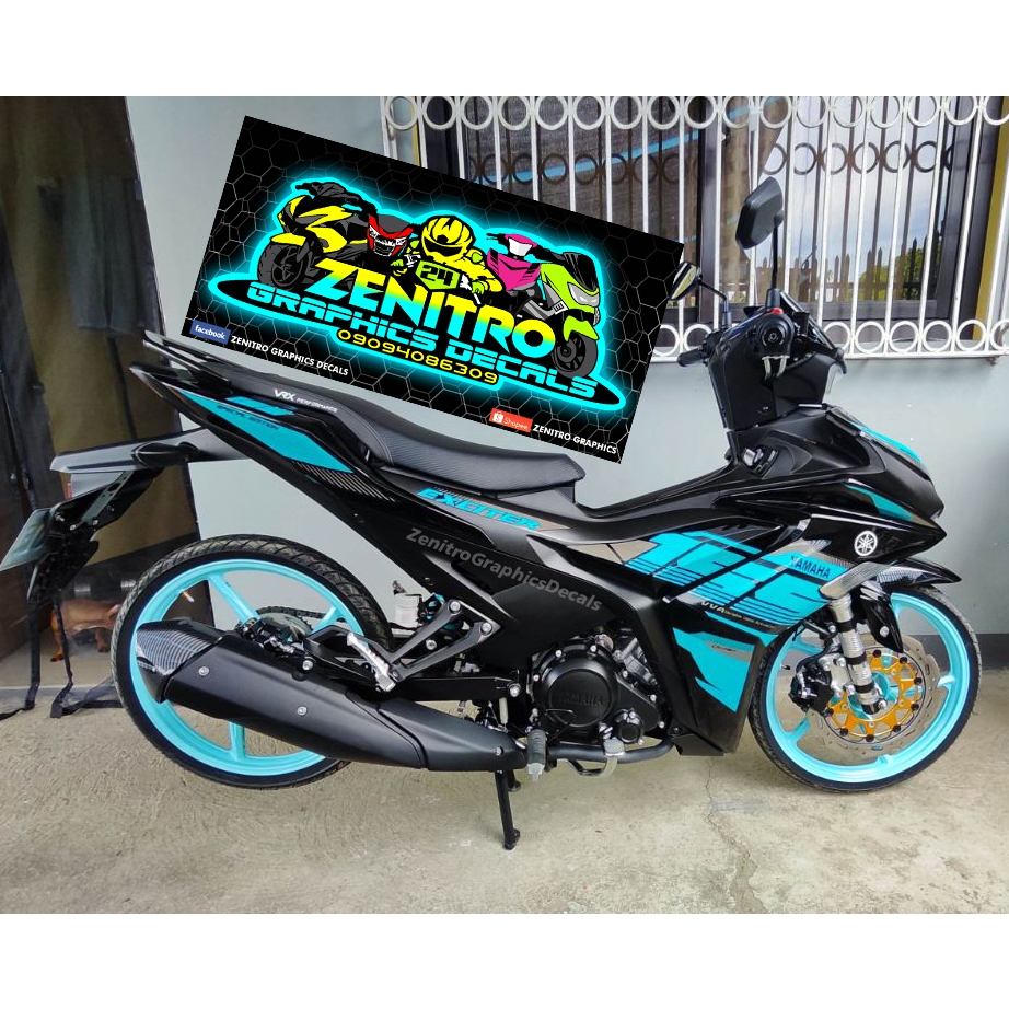 EXCITER 2024 RELEASE DECALS FOR SNIPER 155 | Shopee Philippines