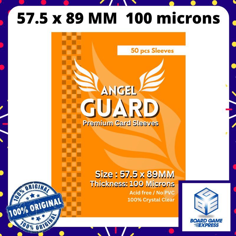 Angel Guard Premium Card Sleeves - 57.5 x 89 mm - 100 Microns ...