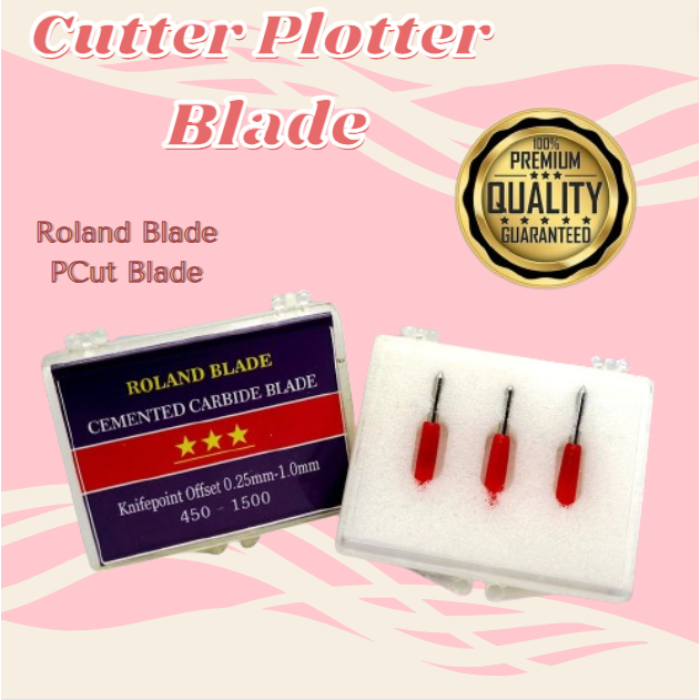 Roland and PCut Blade for CUYI Cutter Plotter (3pcs) | Shopee Philippines