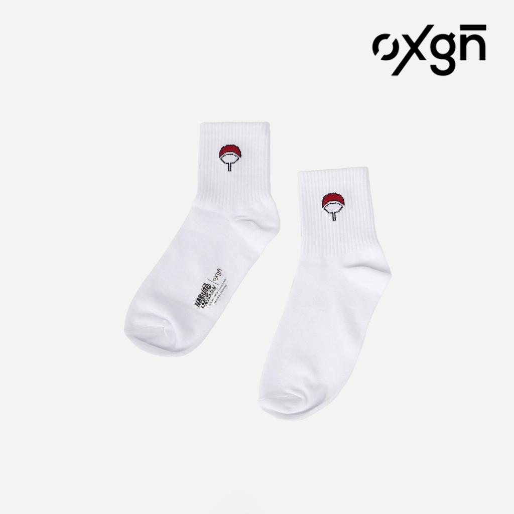 OXGN Naruto Shippuden Socks With Patch For Men And Women (Off White ...