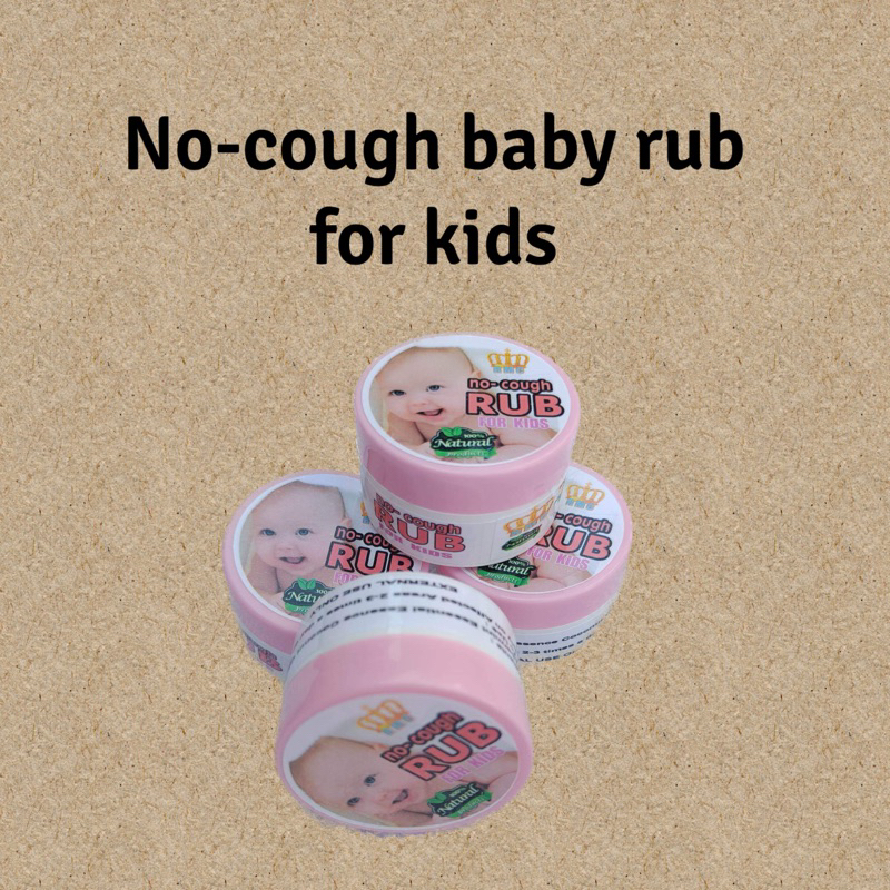 No cough BABY RUB for kids mild baby oil powder scent | Shopee Philippines