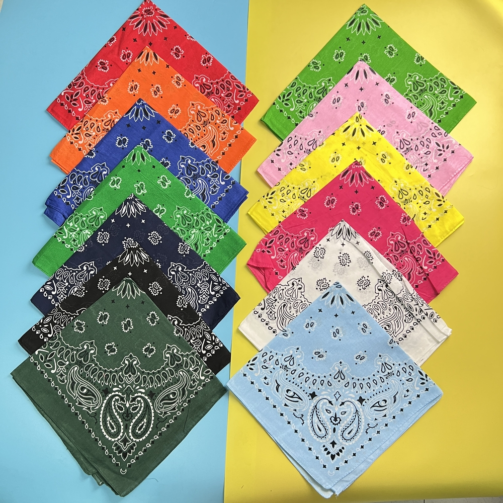 1 Piece Scarf Bandana Handkerchief Panyo for Men and Women | Shopee ...