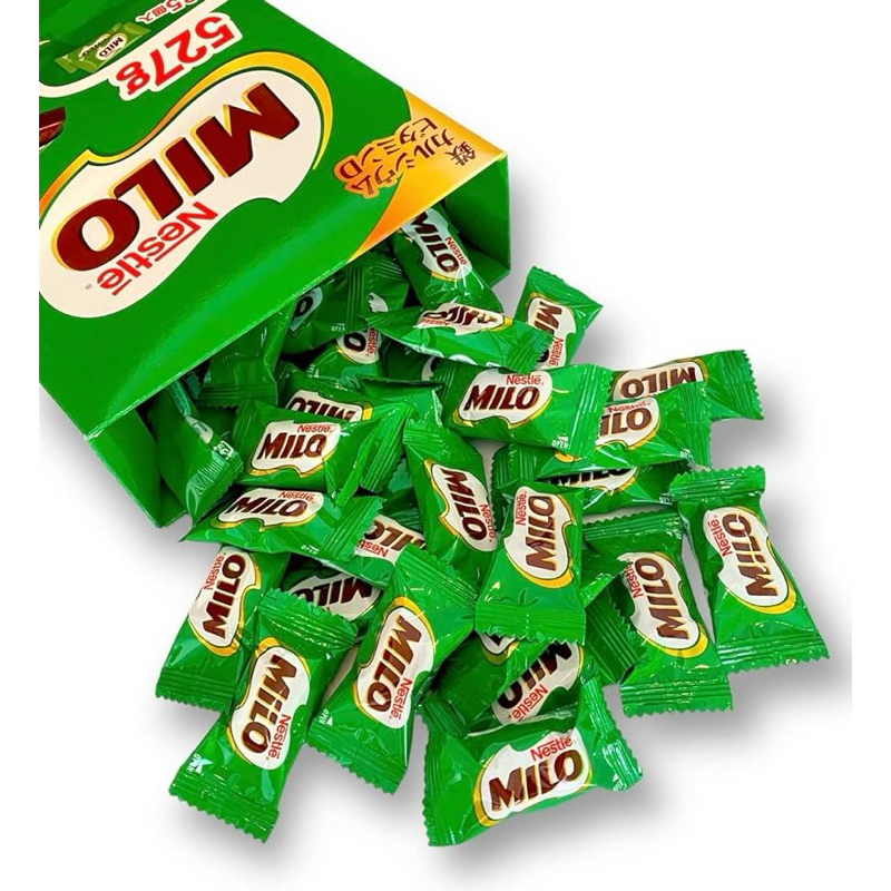 NESTLE JAPAN - MILO Chocolate bars with Barley, Iron, Calcium & Vitamin D, 527g (85pcs/box ...