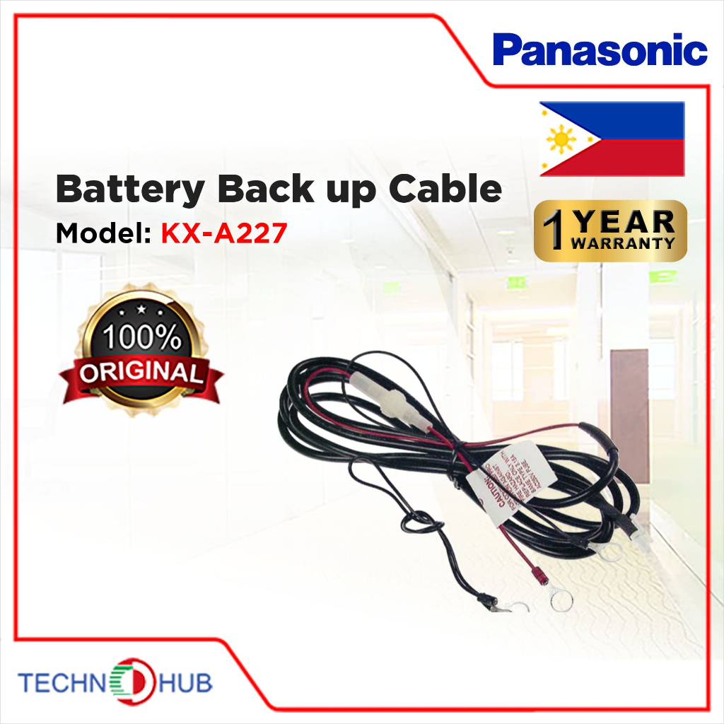 PANASONIC Battery Back up Cable KX-A227 | Shopee Philippines