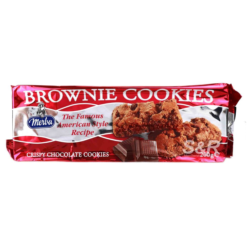 Merba Brownie Cookies 200g | Shopee Philippines