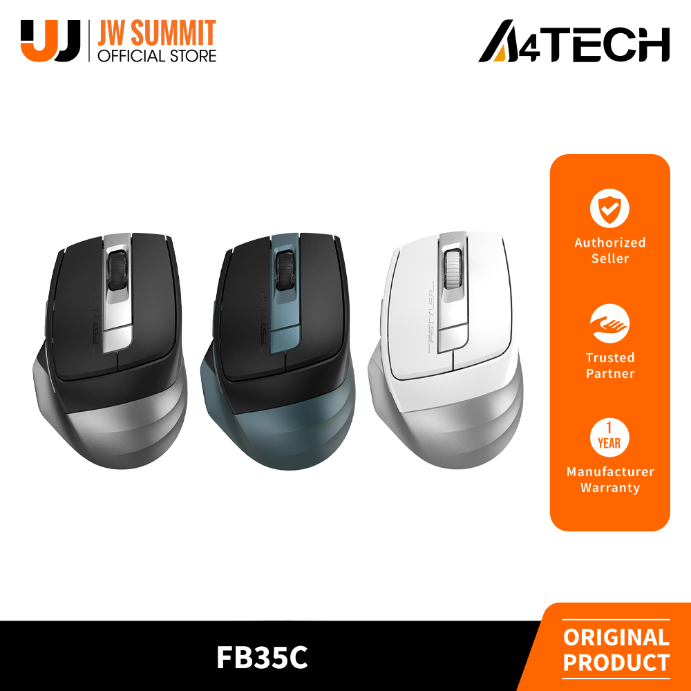A4Tech FB35C 2000 DPI Dual Mode Rechargeable Optical Wireless Mouse ...