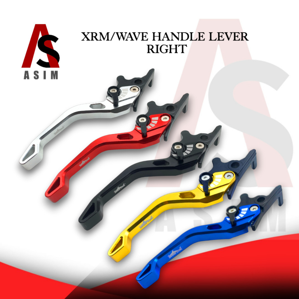 ASIM Motorcycle XRM/WAVE Handle Lever RIGHT ONLY Brake Lever Universal ...