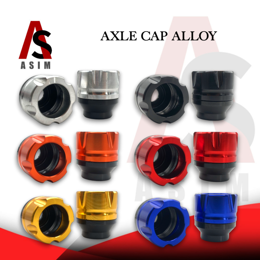 ASIM MOTOR 1PAIR AXLE CAP ALLOY UNIVERSAL | Shopee Philippines