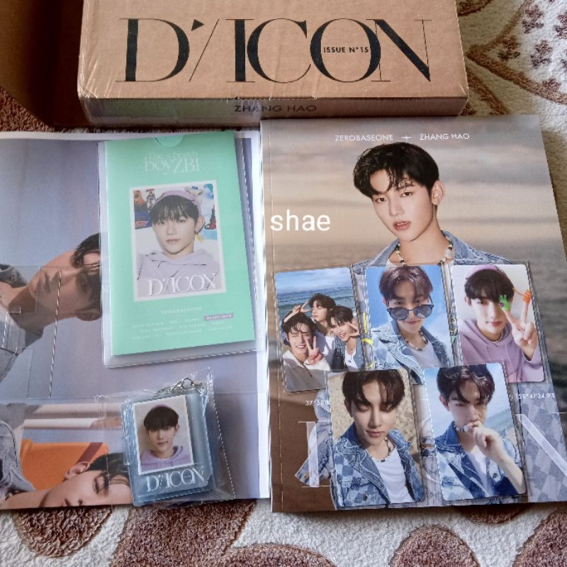 (ONHAND) ZB1 DICON VOLUME N°15 ZEROBASEONE : The beach boyZB1 ZHANG HAO Cover tingi | Shopee ...