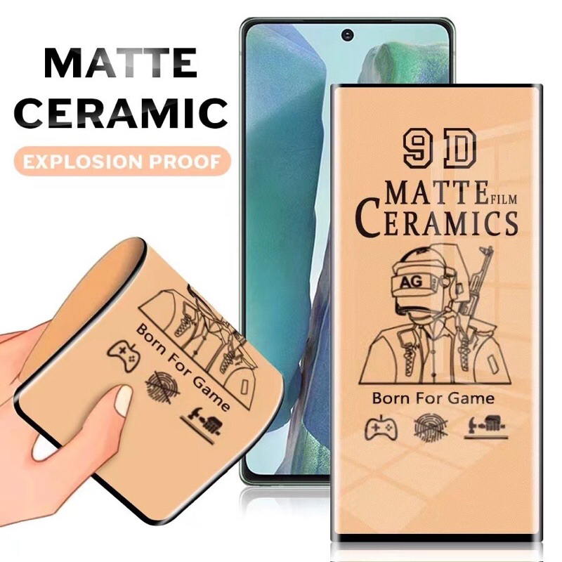 Vi v27 27Pro V29 Full Curved Matte Ceramic Screen Protectors | Shopee ...