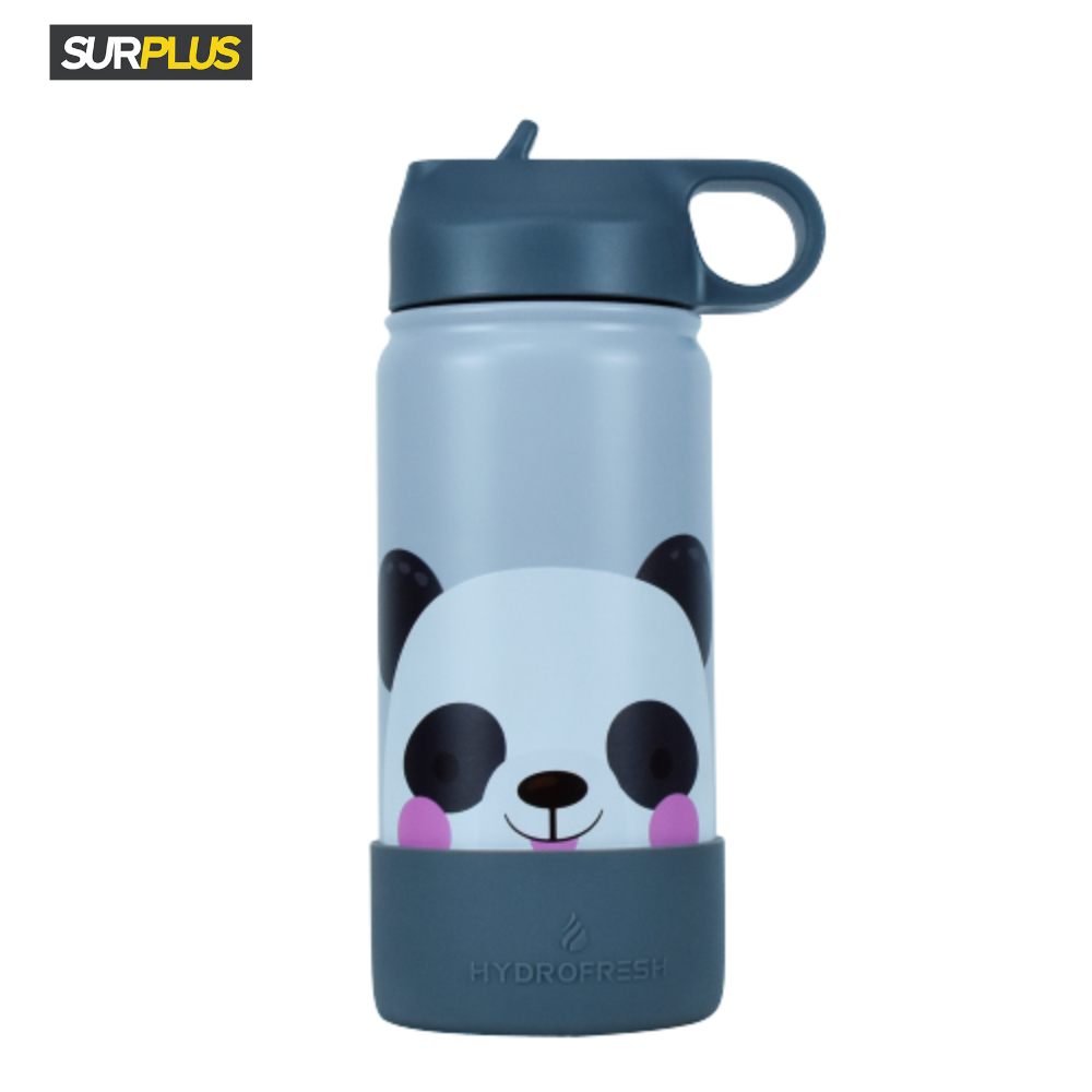 Surplus Hydrofresh Kids Printed Flask with Straw 430mL With Silicon ...