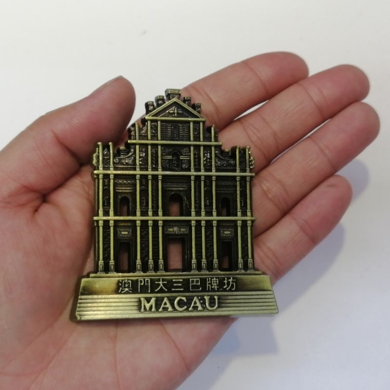 Macau Metal ref magnet Display Collection Souvenir | Shopee Philippines