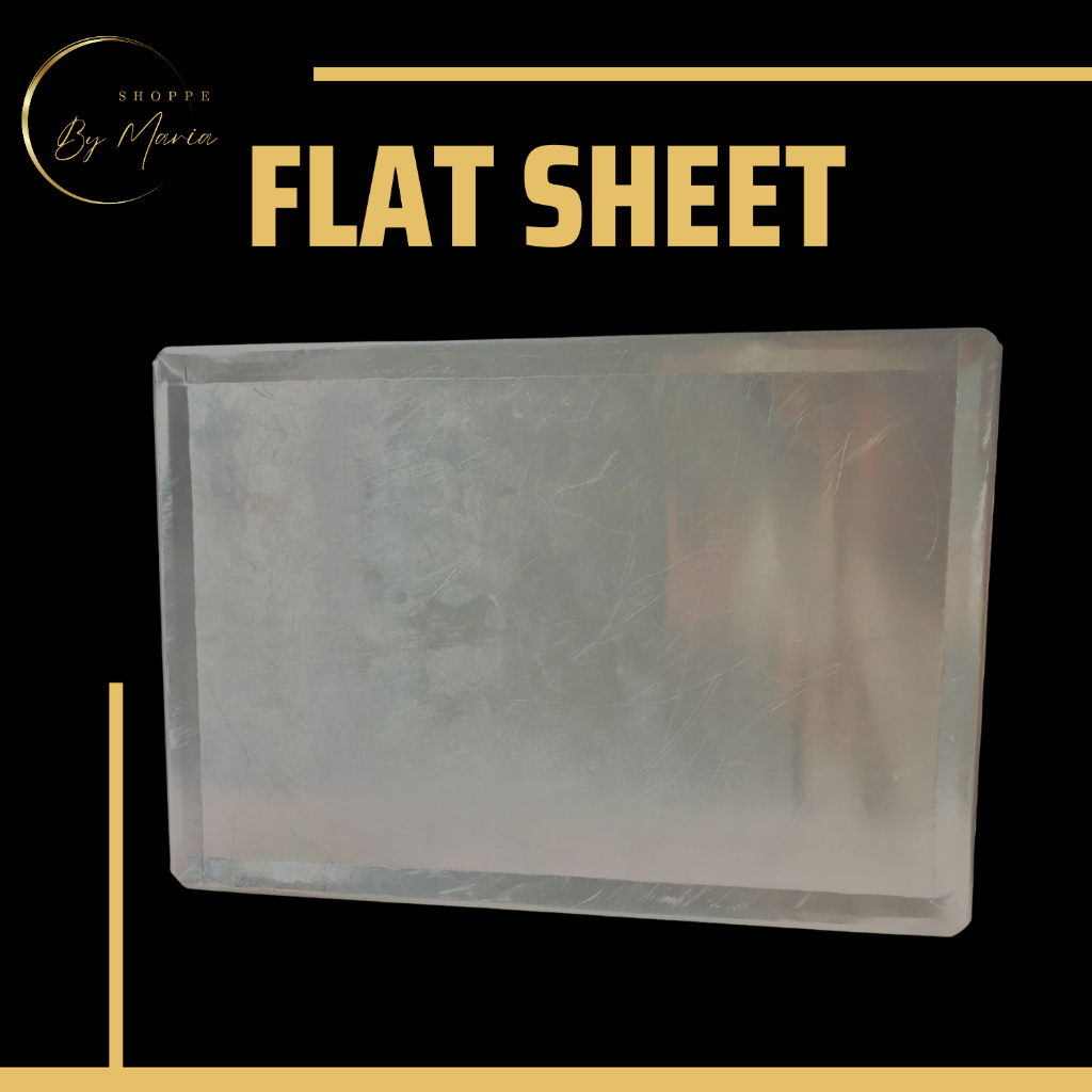 Flat Sheet / Cookie Sheet / Pandesal Tray / Plancha / Aluminum / Gauge ...