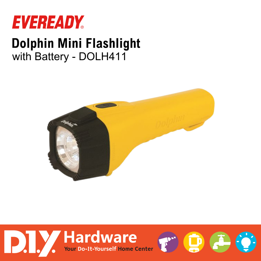 Eveready Dolphin Mini Flashlight with Battery DOLH411 | Shopee Philippines
