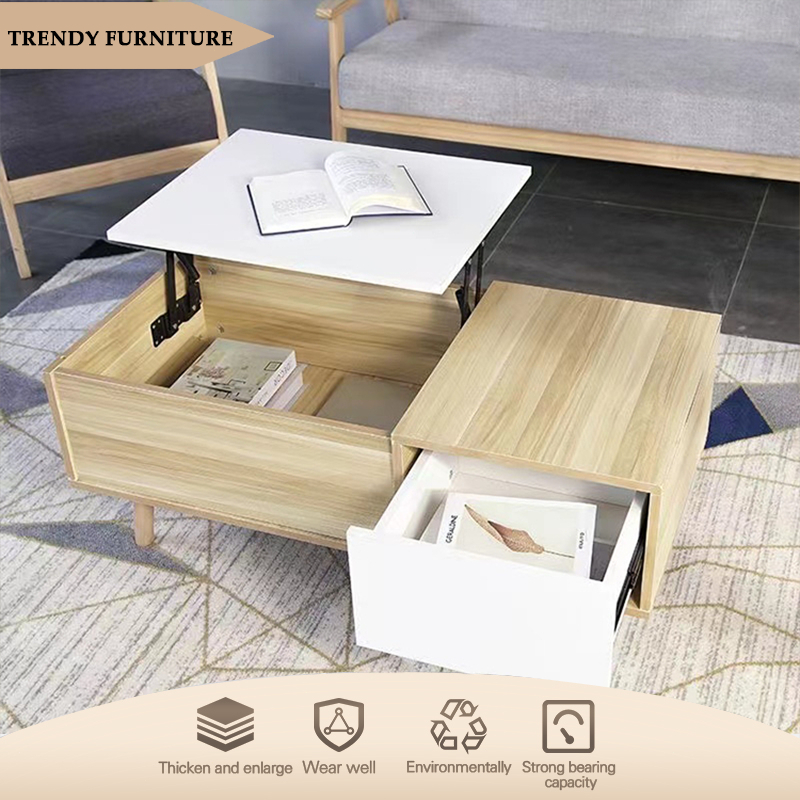 (COD) multifunctional-Nordic Style Tea Table Creative Small Simple ...