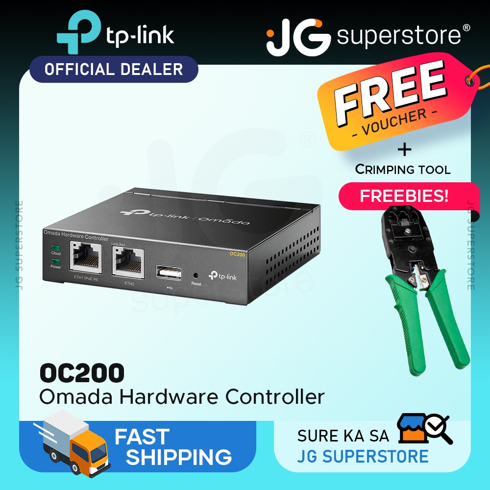 TP-Link OC200 Omada Cloud Hardware Controller Up to 100 Omada Devices ...