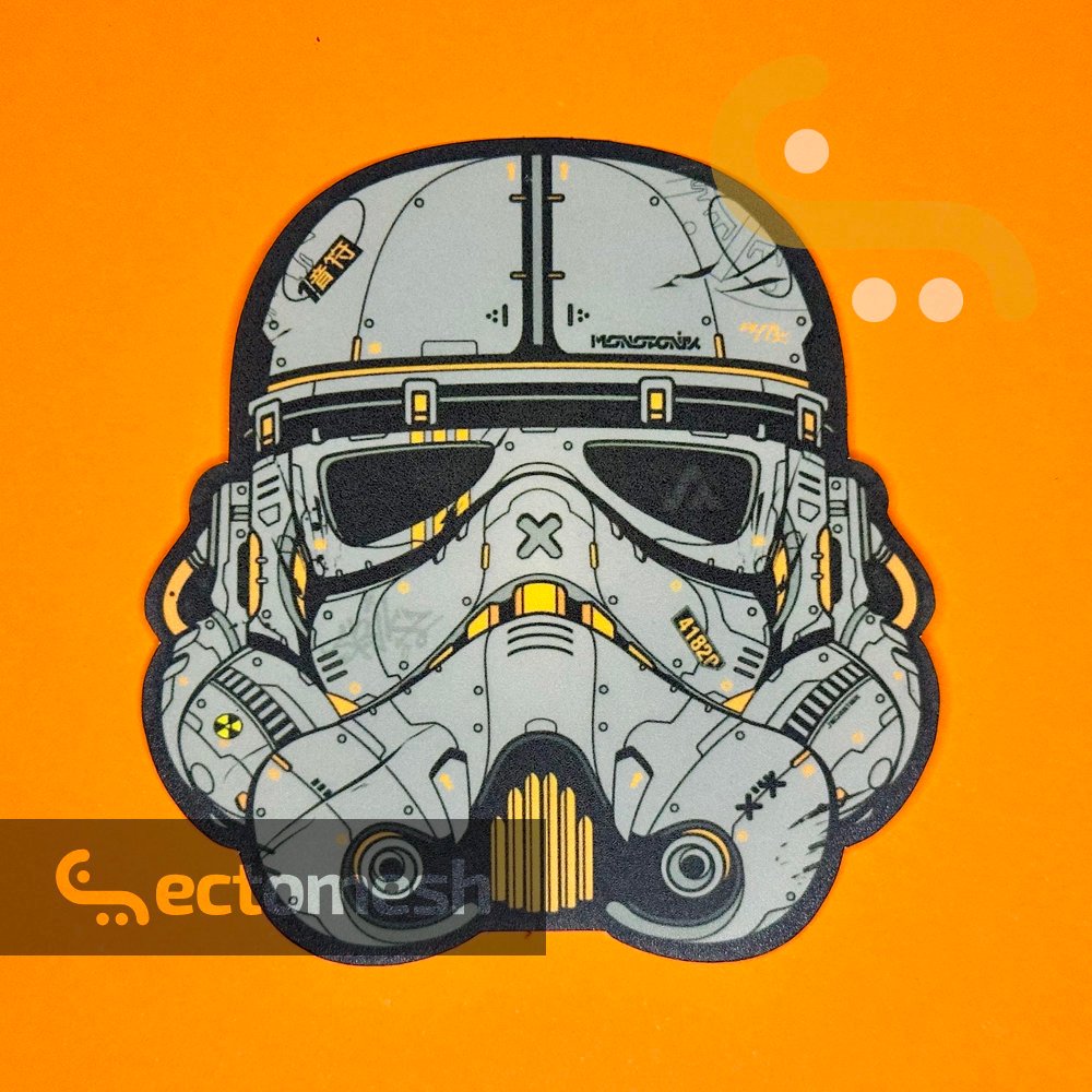 Star Wars Grunge Stormtrooper - Vinyl Waterproof Sticker by EctoMesh ...