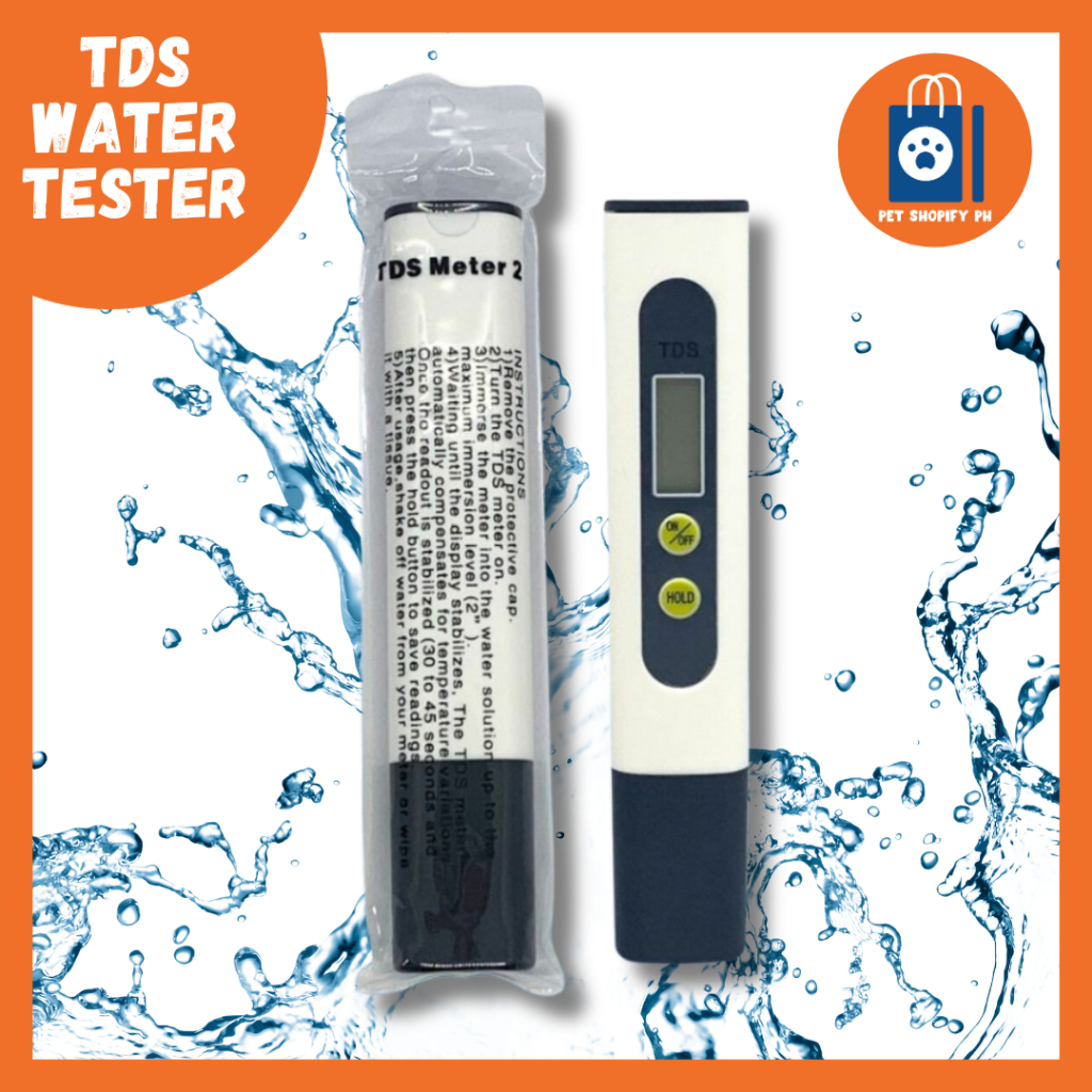 Aquarium TDS Meter Water Quality Checker Tester | Shopee Philippines