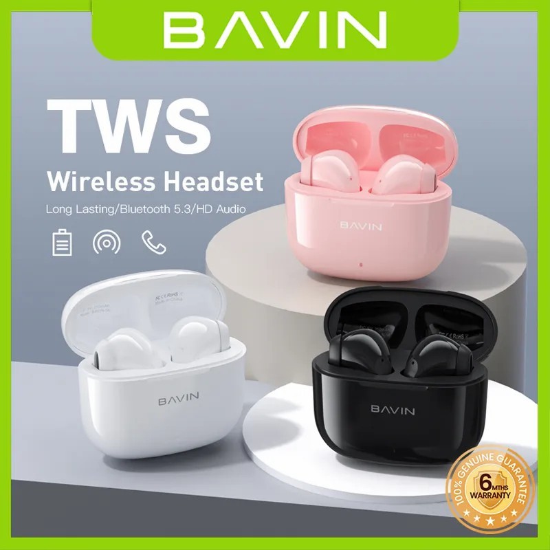 CASELAND (BAVIN BA56) Earbuds TWS Wireless Bluetooth 5.3 Stereo Audio ...