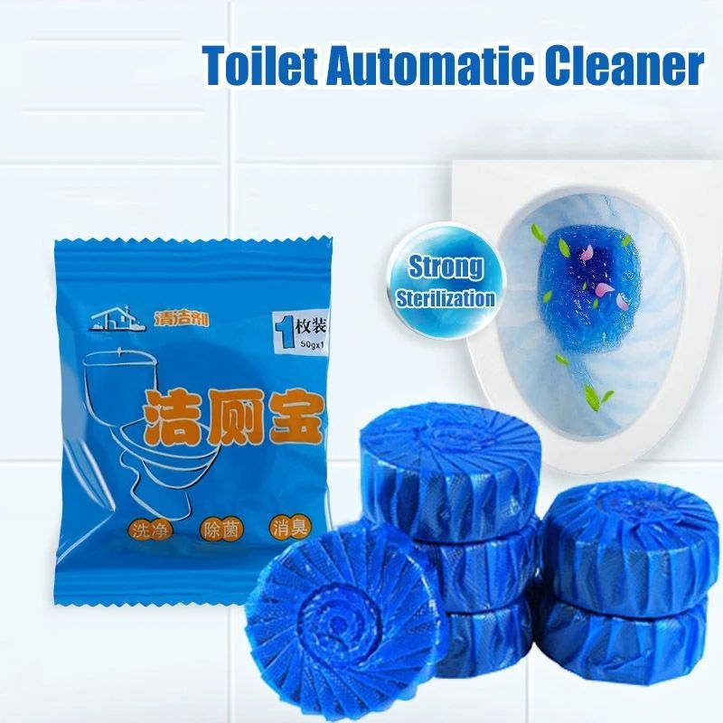 10 Pcs Tablet Toilet Cleaner Cleaning Tablets Fast Remover Urine Stain ...