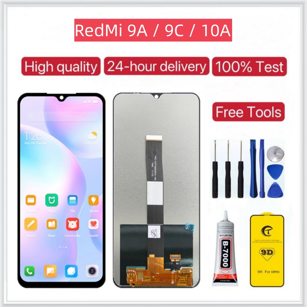 For RedMi 9A LCD Original 9C 10A Digital Touch Screen Display .for ...