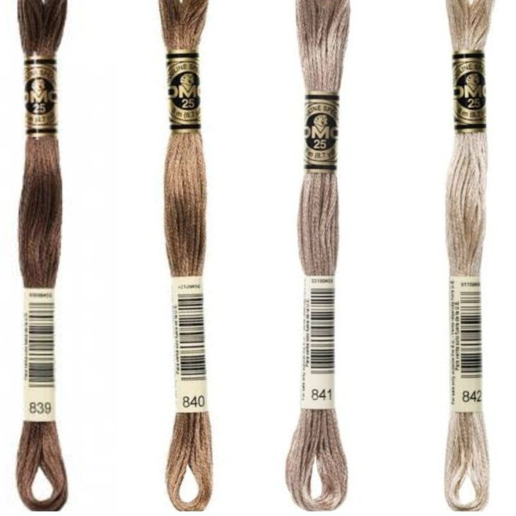 DMC/ROYAL BROIDERIE THREAD PART 12 (839-907) | Shopee Philippines