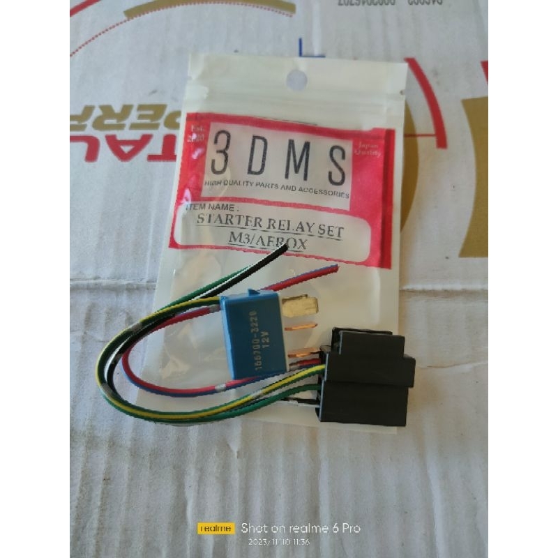 STARTER RELAY W/SOCKET for MIO I125/M3/AEROX/NMAX/ FI HEAVY DUTY ...