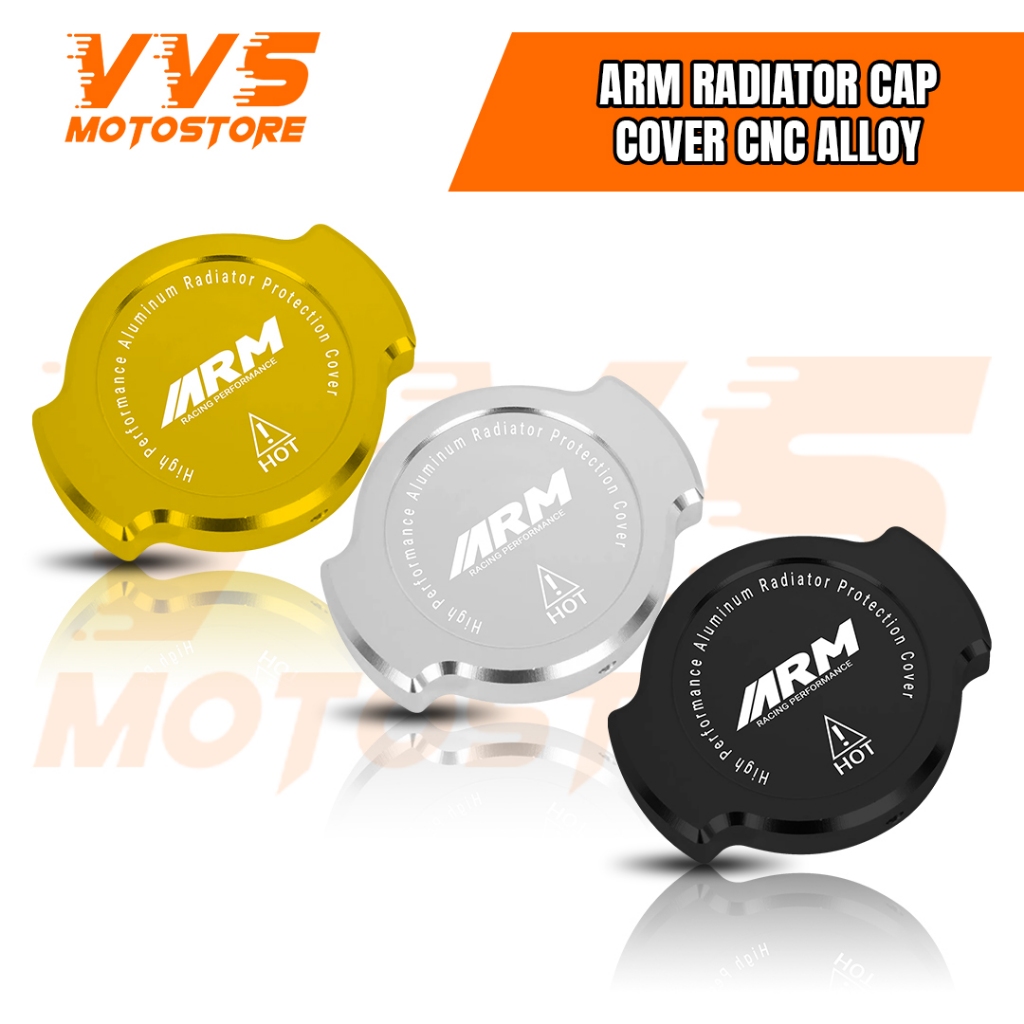 Arm Radiator Cap Cover Aluminum Full CNC Universal With Sticker From ...
