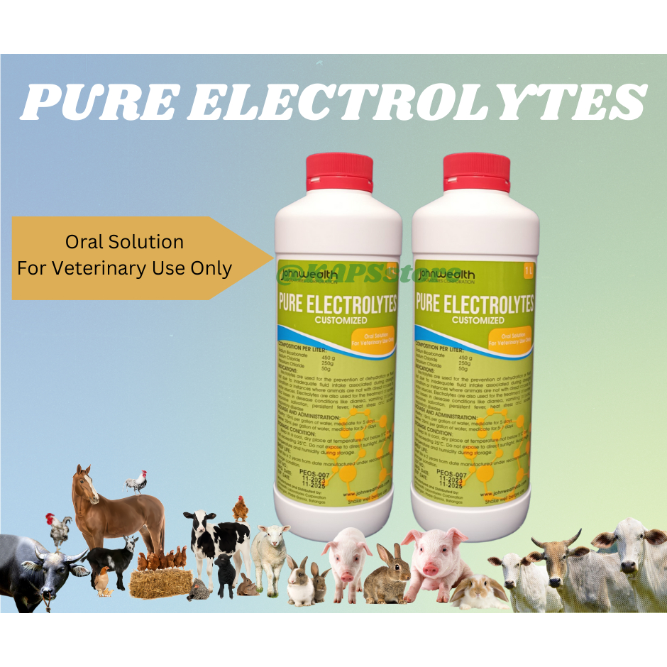 Pure Electrolytes dehydration or fluid lost diarrhea, vomiting polyuria ...