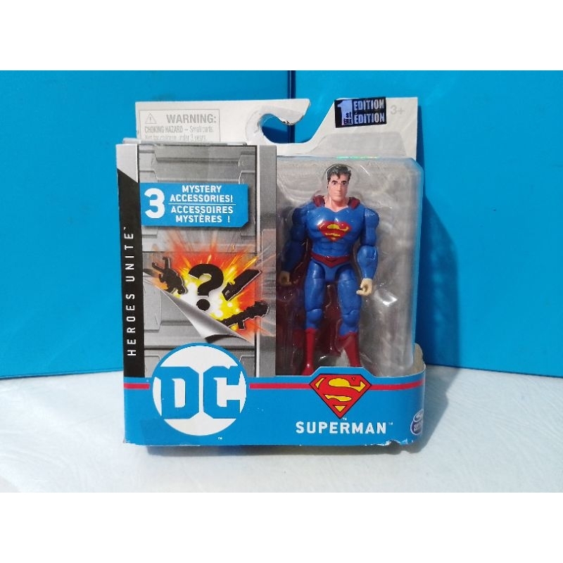 DC Heroes Unite 2020 Superman 4-Inch Action Figure By Spin Master | Shopee Philippines